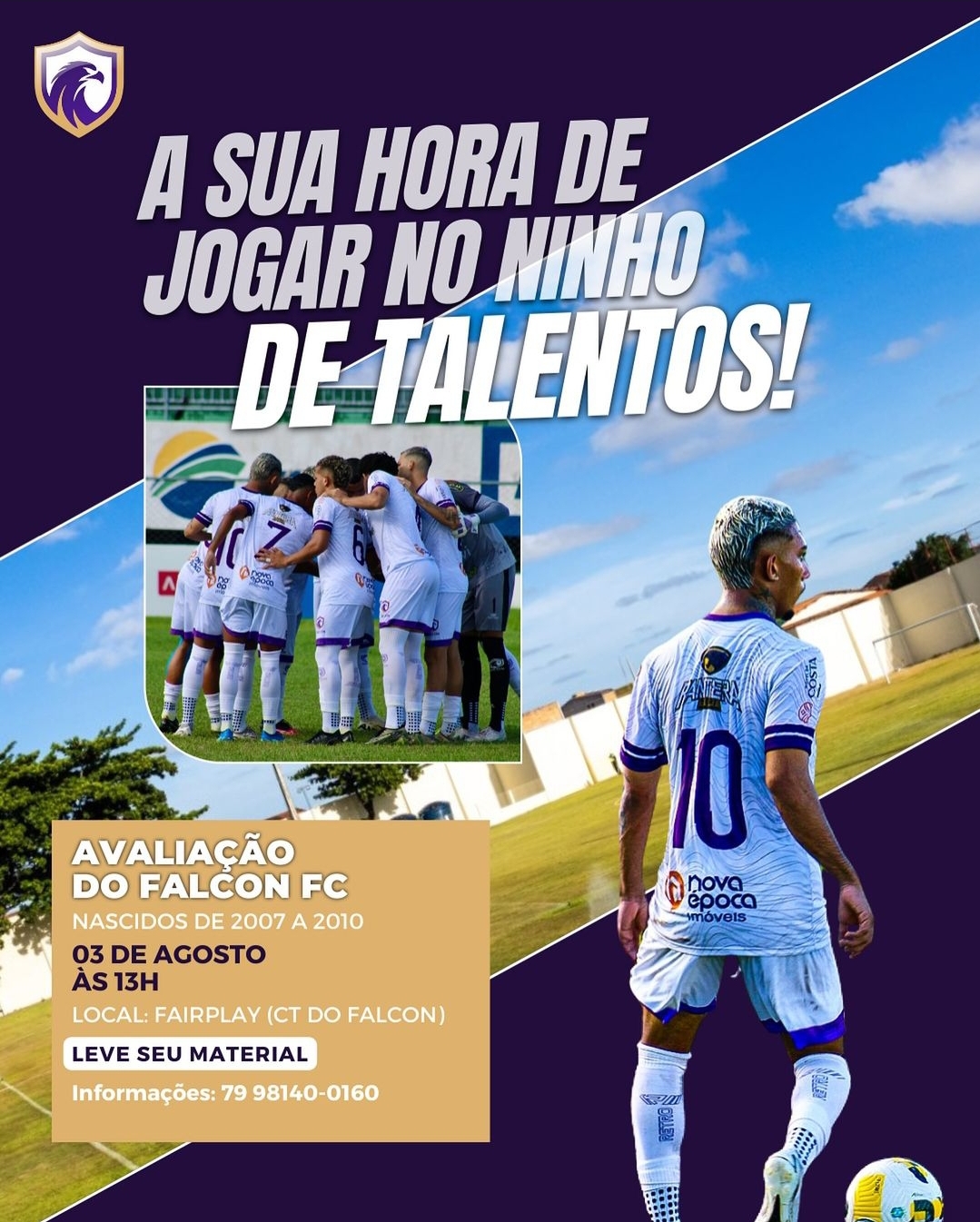 Falcon FC-SE Realiza Avaliação para Novos Talentos - Navárzea